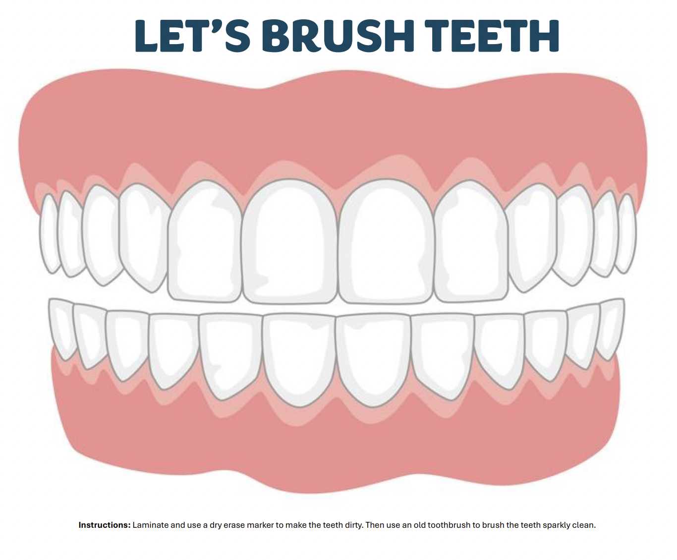 Play for Healthy Teeth! - Sparkler